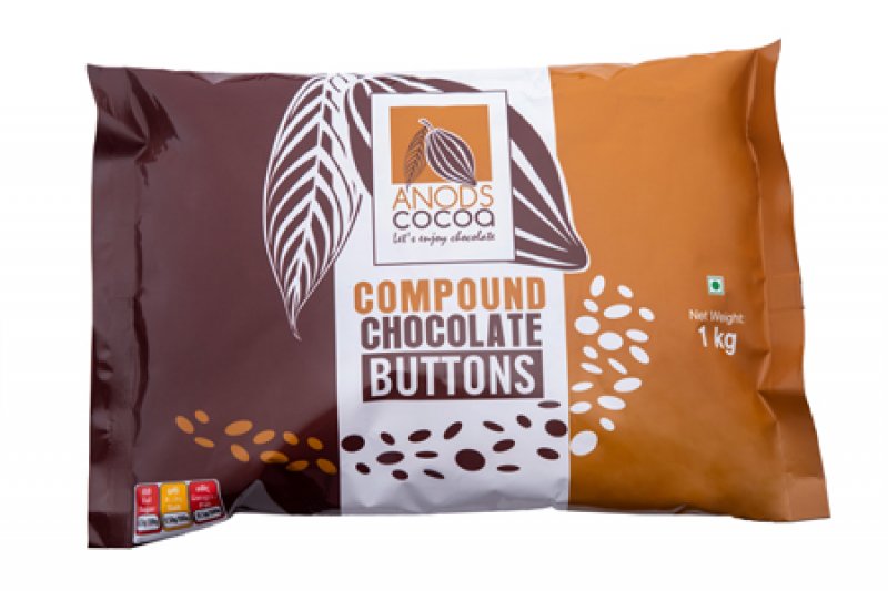 Anods Cocoa Compound Dark Choco Buttons 1kg