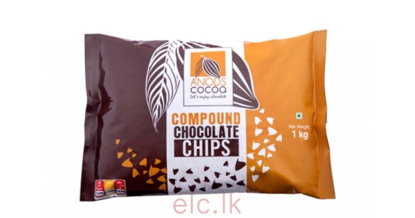 Anods Cocoa Compound Dark Choco Chips 1kg