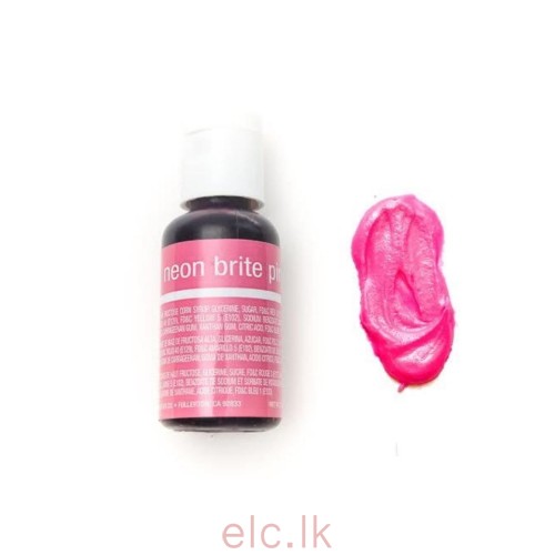 Chefmaster Gel - 20g - Neon Brite Pink