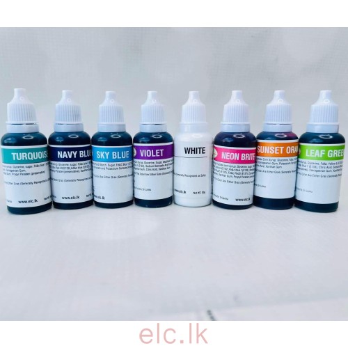 New ELC Ocean gel color Kit set of 8