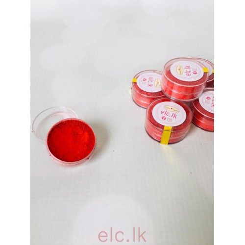 Edible Powder colour 2g - Red - Oil based