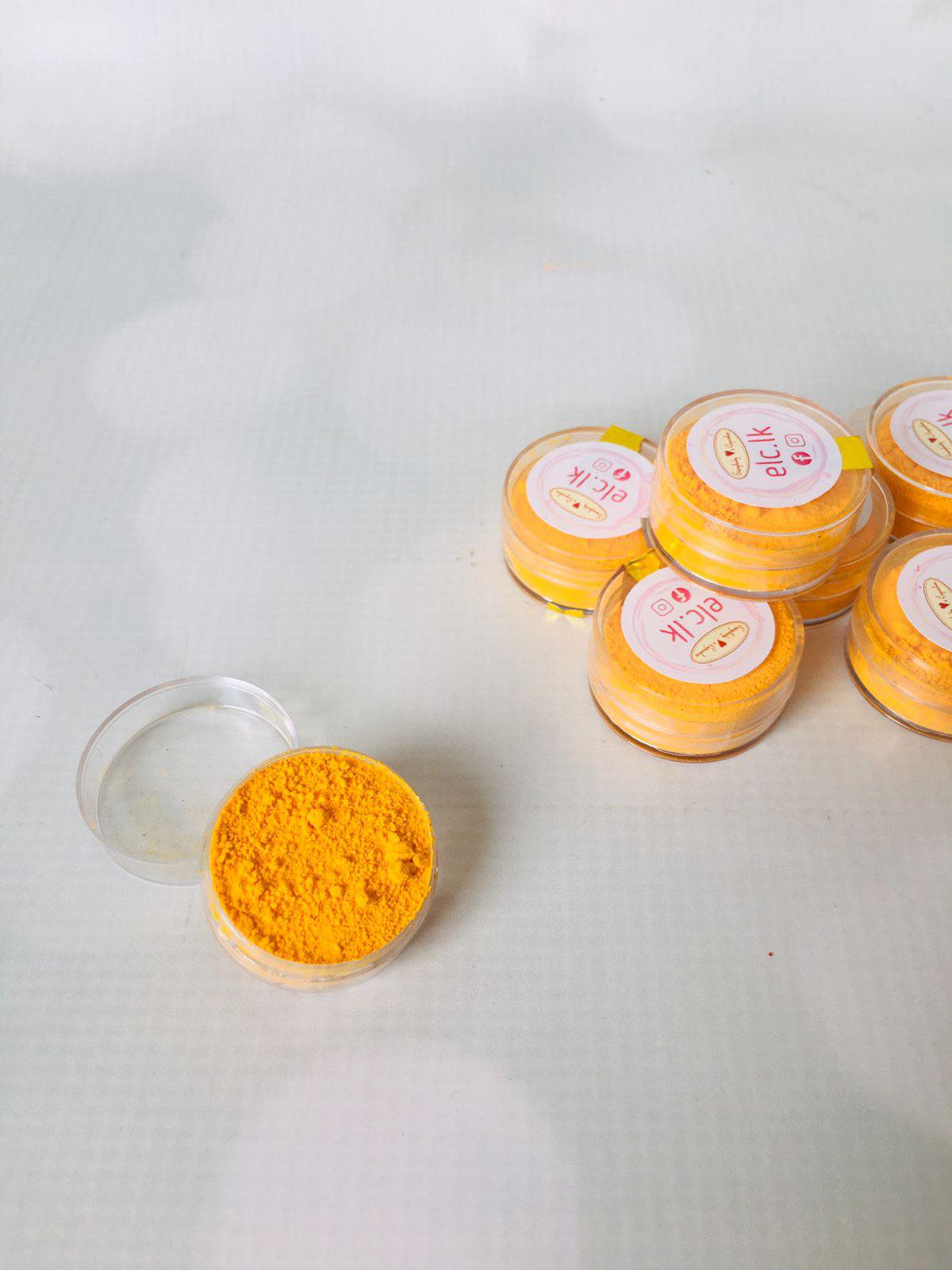 Edible Powder colour 2g - Yellow - Oil based