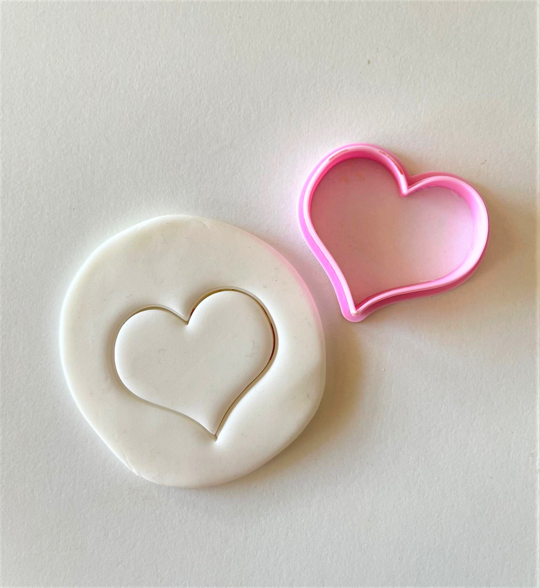 COOKIE CUTTER PLA - Mini Heart 4x4cm